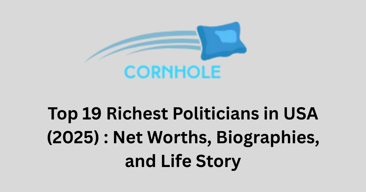 Top 19 Richest Politicians in USA